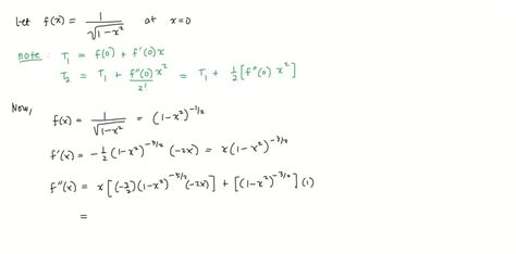 SOLVED The Taylor Polynomial Of Order 2 Generated By A Twice