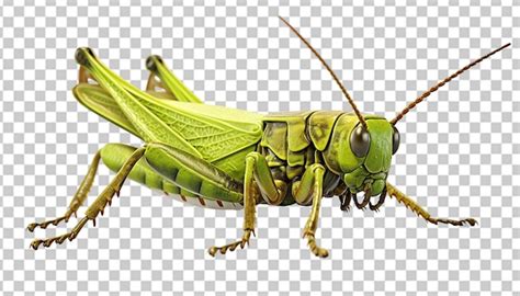Premium Psd A 3d Grasshopper
