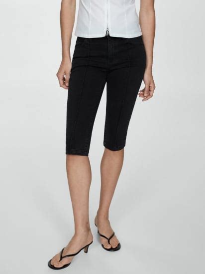 Скіні джинси Mango 77080354 Tn для жінок колір Чорний купити в Києві Україні в магазині