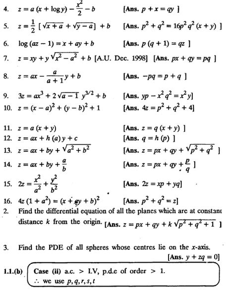 Formation Of Partial Differential Equations By Elimination Of Arbitrary