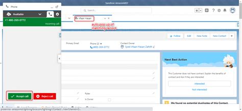 Amazon Connect Integration With Salesforce