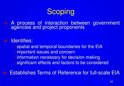 Ppt Eia Process Iee Tor Dr Wesam Al Madhoun Powerpoint Presentation Id 3678010