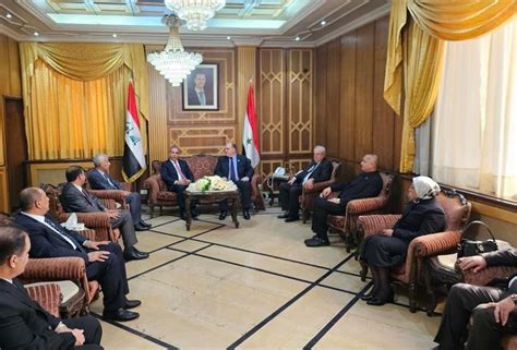 العراق وسوريا يتفقان على دراسة مشروع اتفاقية قضائية للتعاون القضائي