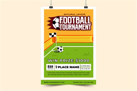 축구 토너먼트 스포츠 이벤트 포스터 또는 전단지 디자인 서식 파일 Championship에 대한 스톡 벡터 아트 및 기타 이미지 Championship 건축물 경기