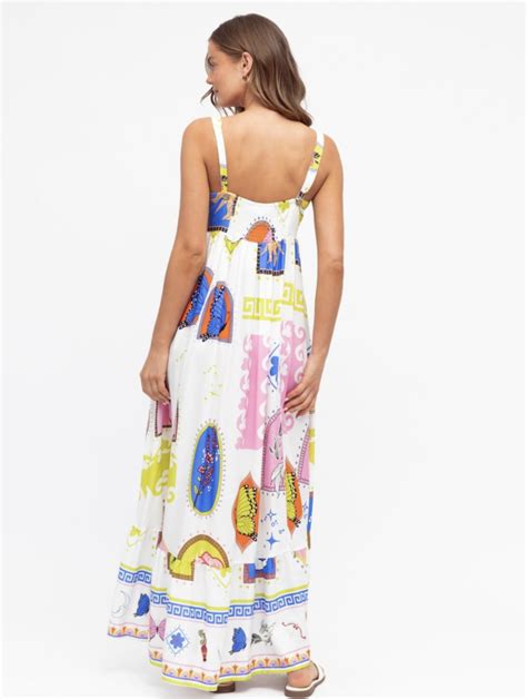 Label Of Love Sunetta Maxi Dress Salt 66