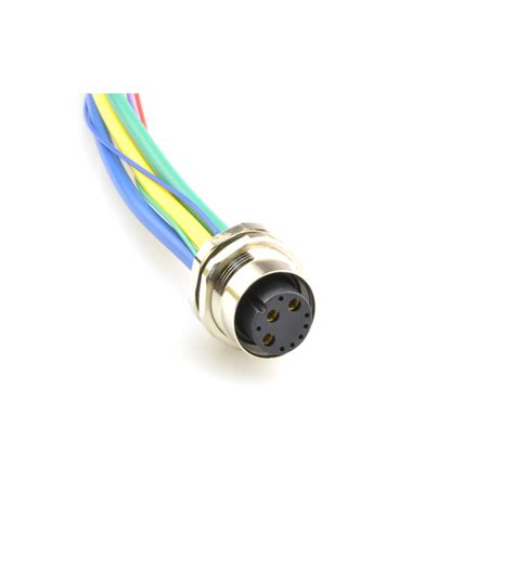 Female Rear Panel Mount Connector