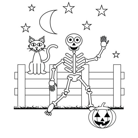 Minecraft Skeleton Coloring Pages At Free Printable