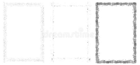 Vector Grunge Frames Stock Vector Illustration Of Collection