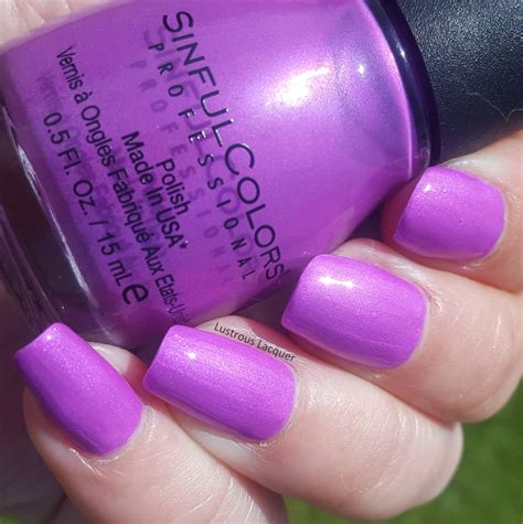 Sinful Colors Wild At Heart Collection Lustrous Lacquer