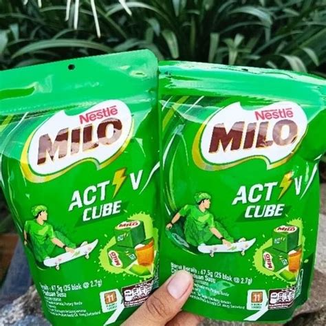 Jual Baru Nestle Activ Cube 675grx25pcs Milo Candy Cube Permen Milo Cube Milo Shopee