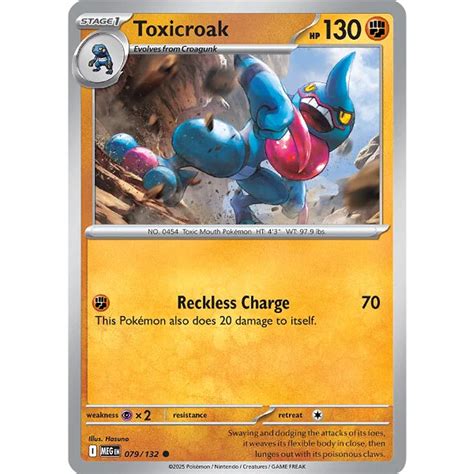 Toxicroak 79132 Mega Evolution