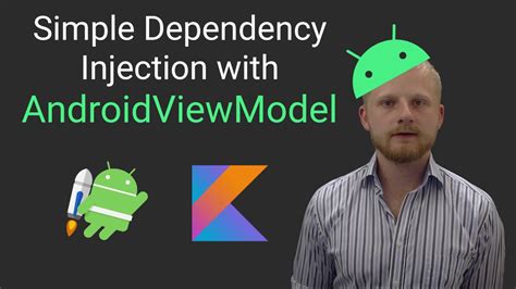 Android Tutorial 2019 12 Simple Dependency Injection Androidviewmodel Viewmodelprovider