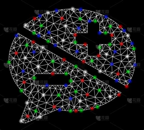 铁丝网 明亮 计算机网络 闪光灯照明 斑点 活力 几何形状 建筑业 争论