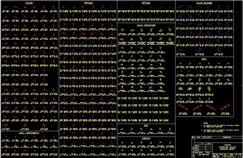 Isometric Piping And Legends DWG Block For AutoCAD Designs CAD