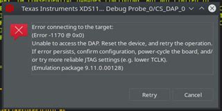 MSP EXP432E401Y Flashing The Launchpad Using The XDS110 Debug Probe Arm Based