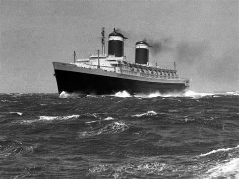 Ocean Superliners Ss United States Part The Ship Was The Largest Ocean Liner Constructed