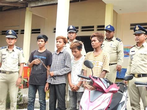 សមត្ថកិច្ចឃាត់ខ្លួនជនសង្ស័យចំនួន០៤នាក់ពាក់ព័ន្ធករណី កាប់ចាក់គ្នា នគរដ្រេហ្គន