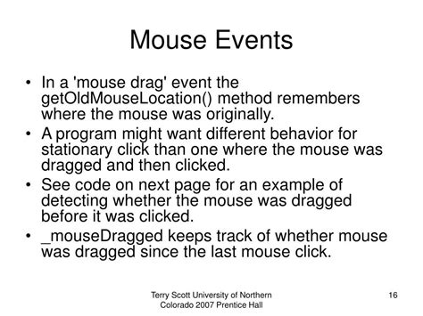 Ppt Object Oriented Programming In Python Goldwasser And Letscher Chapter 15 Event Driven