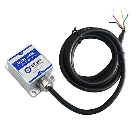 Dual Axis Inclination Sensor 2 Axis Inclinometer Tilt Sensor Small Size Rs232 Rs485 Ttl Can
