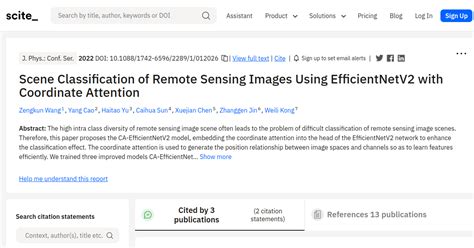 Scene Classification Of Remote Sensing Images Using Efficientnetv2 With Coordinate Attention