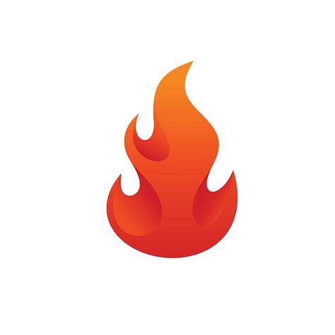 화재 로고 디자인 프리미엄 벡터