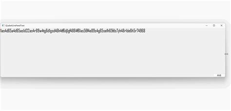 Qt笔记——qlabel设置自动换行qlabel自动换行 Csdn博客