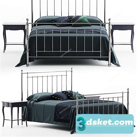 3d Model Bed 568 Free Download Download 3d Model Free 3dskymodel Free 3dsket Interior