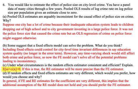 This Is A Micro Econometrics Question But I