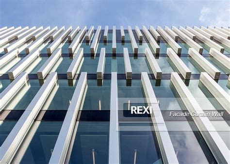 China Unitised Curtain Wall System Suppliers Manufacturers Factory Qingdao Rexi