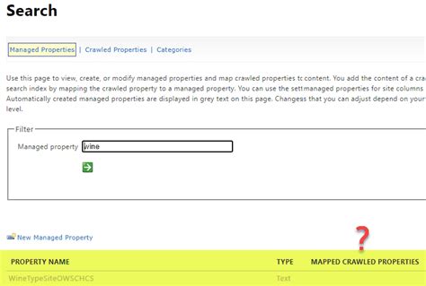 Automatically Created Managed Properties In Sharepoint Online