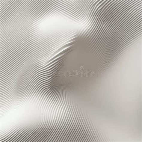 Soft Undulating Patterns Create A Serene And Abstract Visual Experience In Light Tones