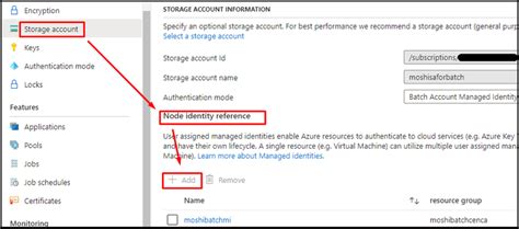 The Usage Of Managed Identity In The Azure Batch Account And Azure Batch Pool Microsoft