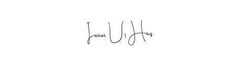 81 Inam Ul Haq Name Signature Style Ideas Perfect Name Signature