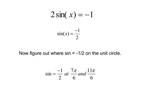 Solvingtrigonometricequationsadvanced Function Chapter 6ppt Ppt