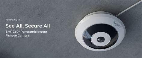 Amazon Com REOLINK Indoor Wireless Security Camera 2K 6MP 360 Panorama View 2 4 5GHz IP