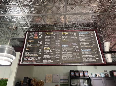 Menu At Off The Wall Cafe Park Ridge 104 Main St
