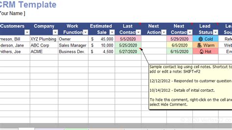 Découvrez L Exemple Crm Excel Optimisez Votre Gestion Client Dès Maintenant · [ 2025 ]