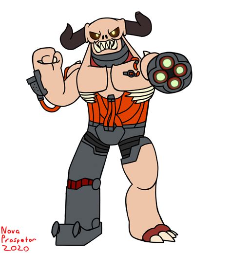 The Cyberdemon Tyrant Doom Eternal By Novaprospector On Deviantart