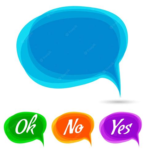 Premium Vector Speech Bubble Communication