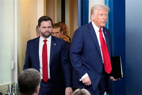 Donald Trumps Blunt Response When Asked If Jd Vance Will Be His Successor