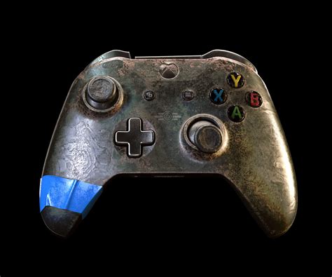 Fallout 4 Xbox Controller 3d Render Digital Art By Shaunwellens