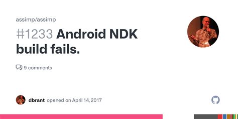 Android Ndk Build Fails · Issue 1233 · Assimpassimp · Github