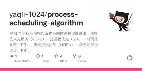 Github Yaqli Process Scheduling Algorithm N Fcfs Sjf