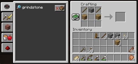 Grindstone Recipe Minecraft How To Make And Use A Grindstone In
