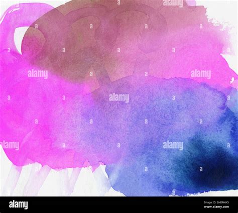 Watercolour Paints Watercolor Painting Blob Watercolour Paint Blobs Paint Splat Stock Photo