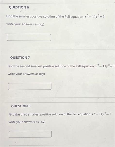Solved QUESTION x² y² Find the smallest positive Chegg com