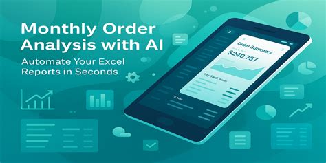 Monthly Order Analysis Made Easy Excelmatic Ai Report Generator Excelmatic