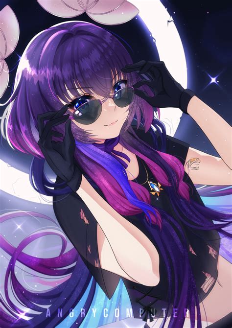 Anime Girl With Beautiful Hair