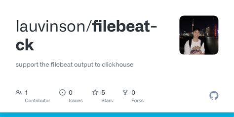 Github Lauvinsonfilebeat Ck Support The Filebeat Output To Clickhouse