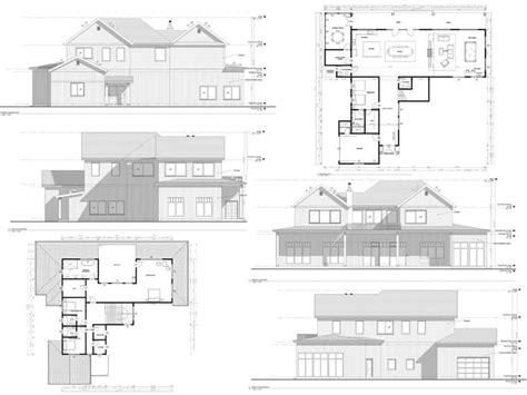 Full Architecture Drawing Set In Revit And Autocad Upwork